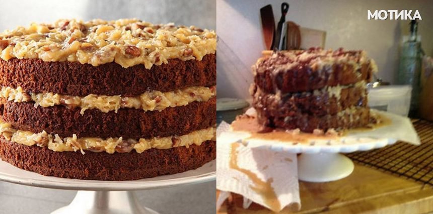 Загорена торта (виц) | Мотика